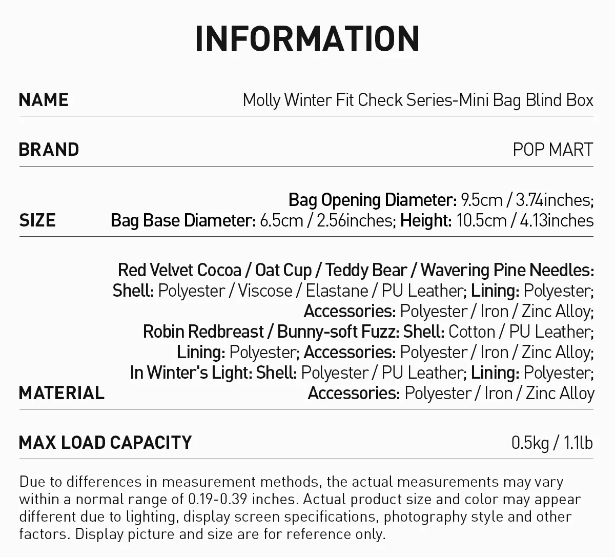 Molly Winter Fit Check Series - POP MART (United States)