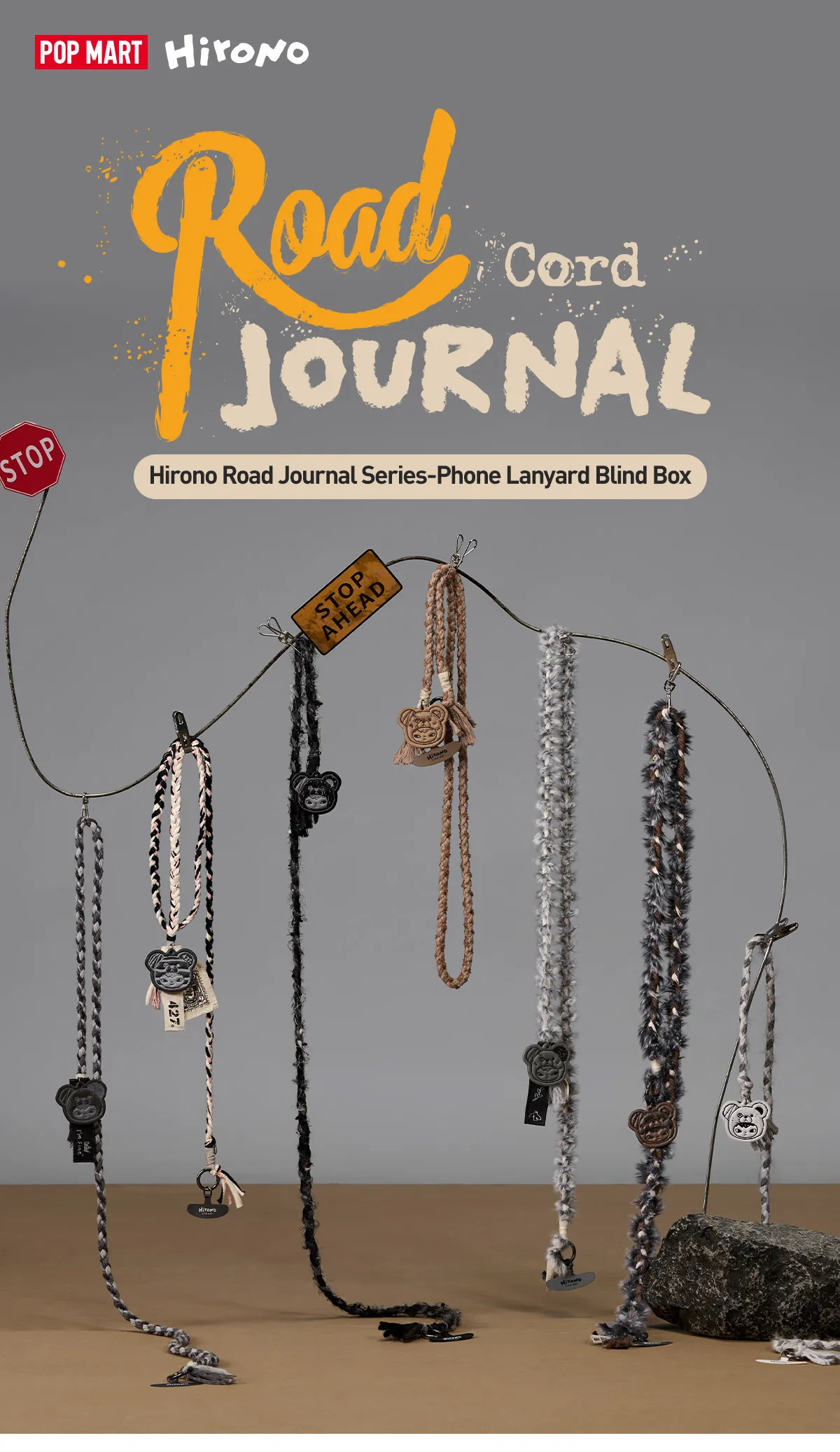 Hirono Road Journal Series-Phone Lanyard Blind Box - POP MART (Canada)