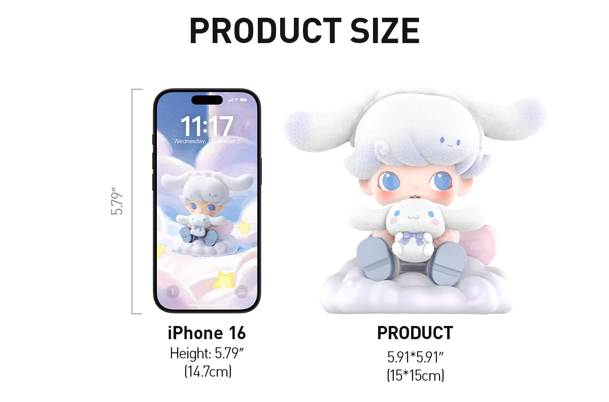 DIMOO WORLD × Cinnamoroll figurine - POP MART (Mexico)