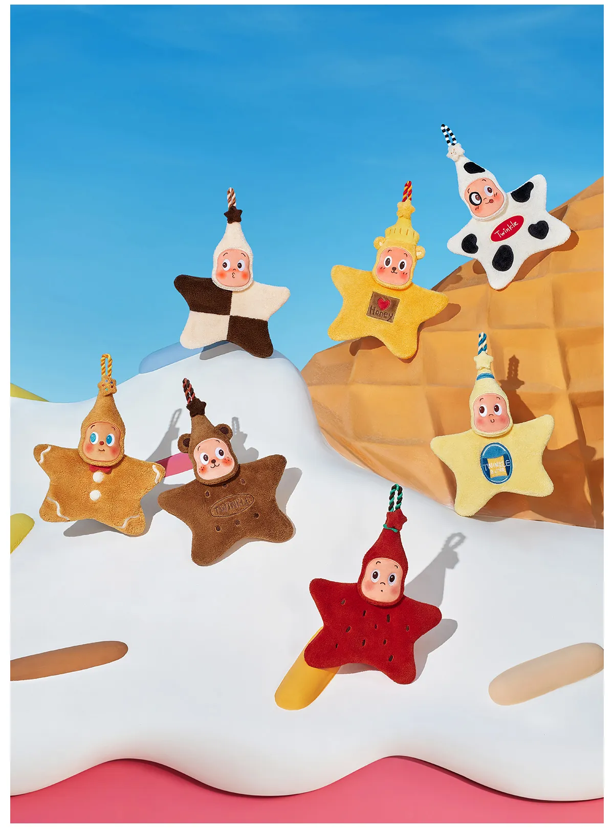 MOON GELATO Series-Hand Towel Blind Box - POP MART (United States)