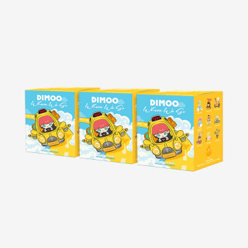DIMOO Where We Go Badge （3PC & 9PC) - POP MART (United States)
