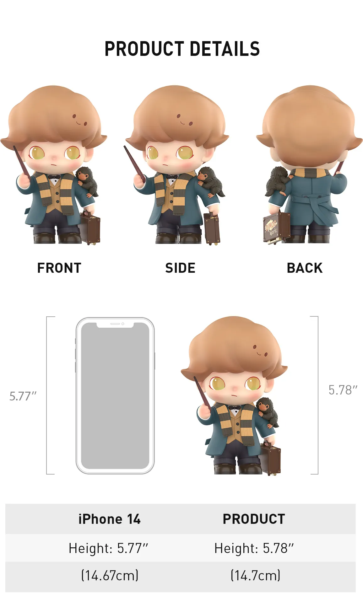 DIMOO × Fantastic Beasts and Where to Find Them Figurine - Designer ...