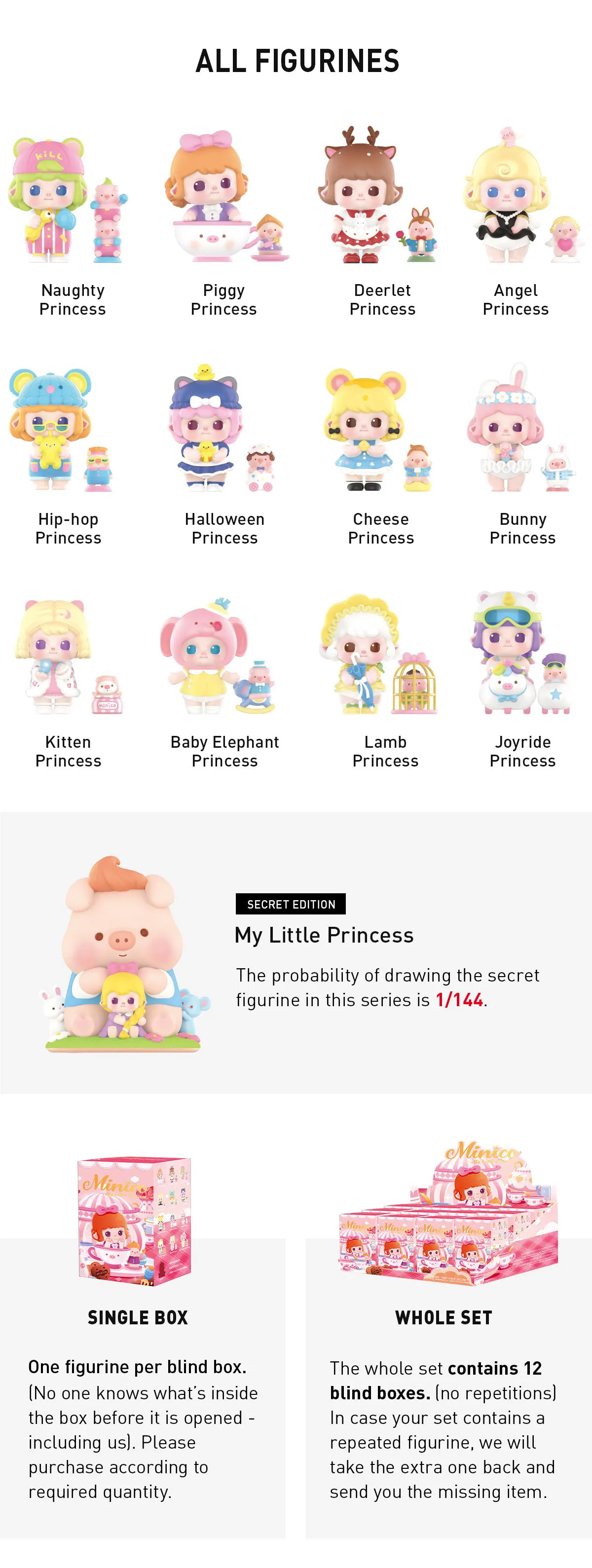 MINICO My Little Princess Series - POP MART (Canada)