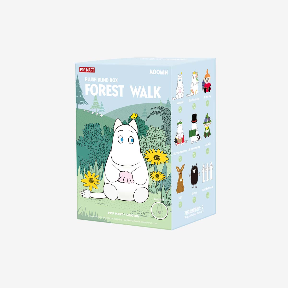 THE MOOMINS-Walking into the Forest Series Plush Blind Box - POP MART ...
